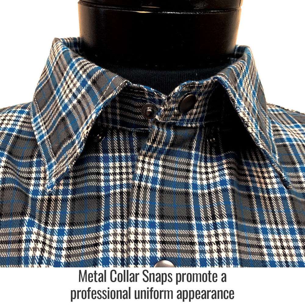 Revco Black Stallion FR Gray Plaid Cotton Work Shirt for sale (FS9-PGY ...