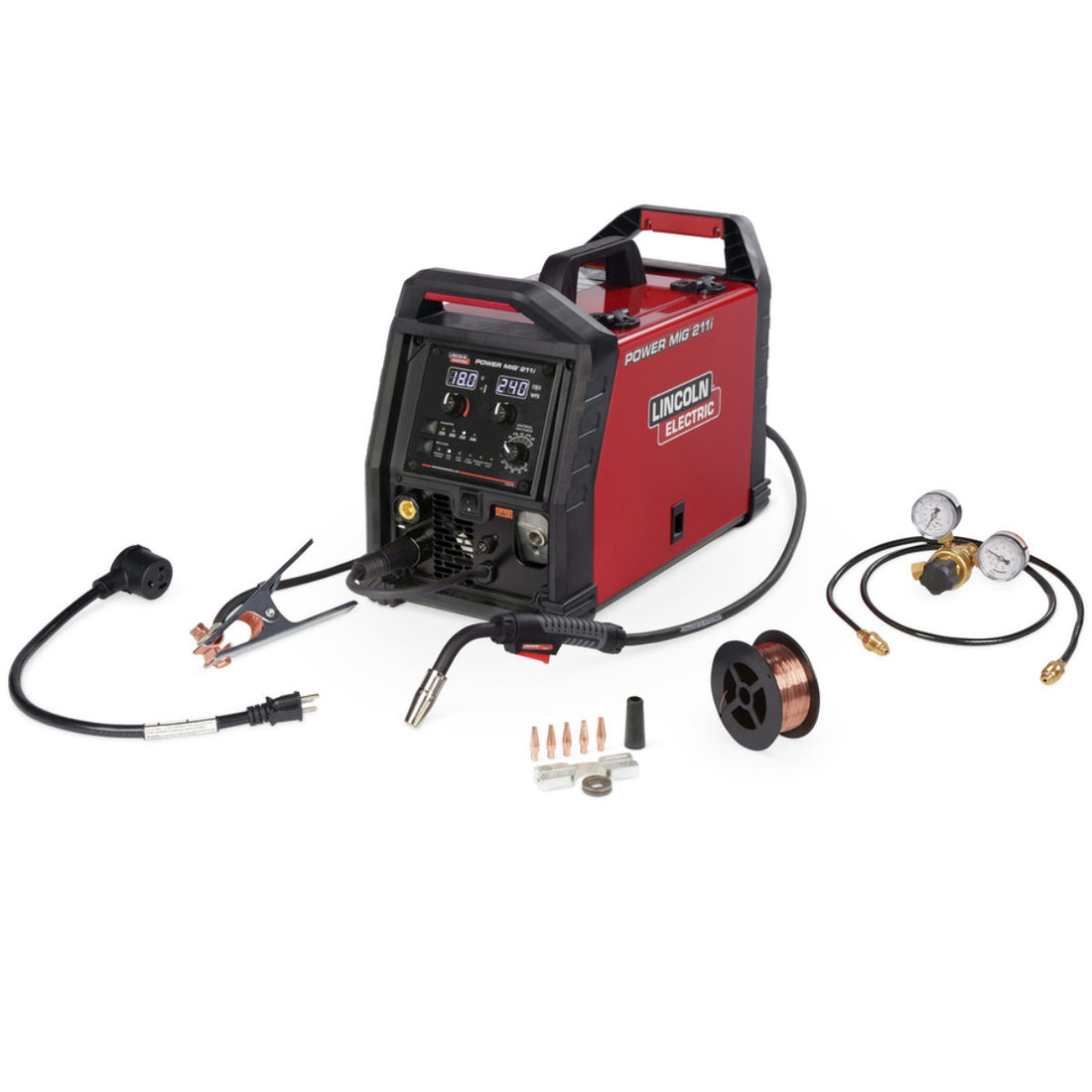 Lincoln Power MIG 211i Mig Welder for Sale, Welding Supplies