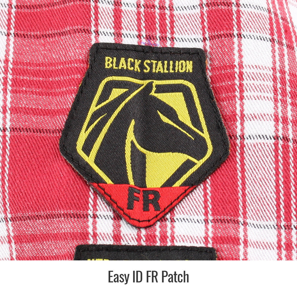 Revco Black Stallion AR/FR Red Plaid Cotton Work Shirt for sale (WF2110 ...